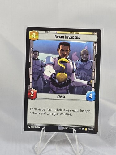 Star Wars Unlimited Brain Invaders (255/596) Twilight of the Republic ...