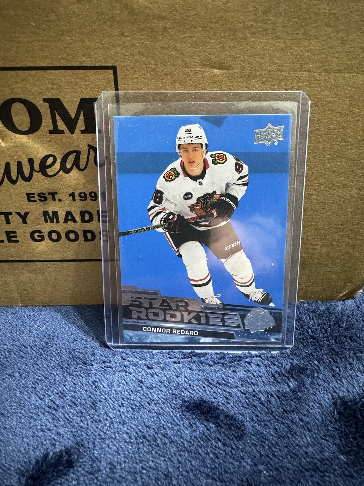 Connor Bedard 2023 Upper Deck Star Rookies #1 Blue Price Guide - Sports ...
