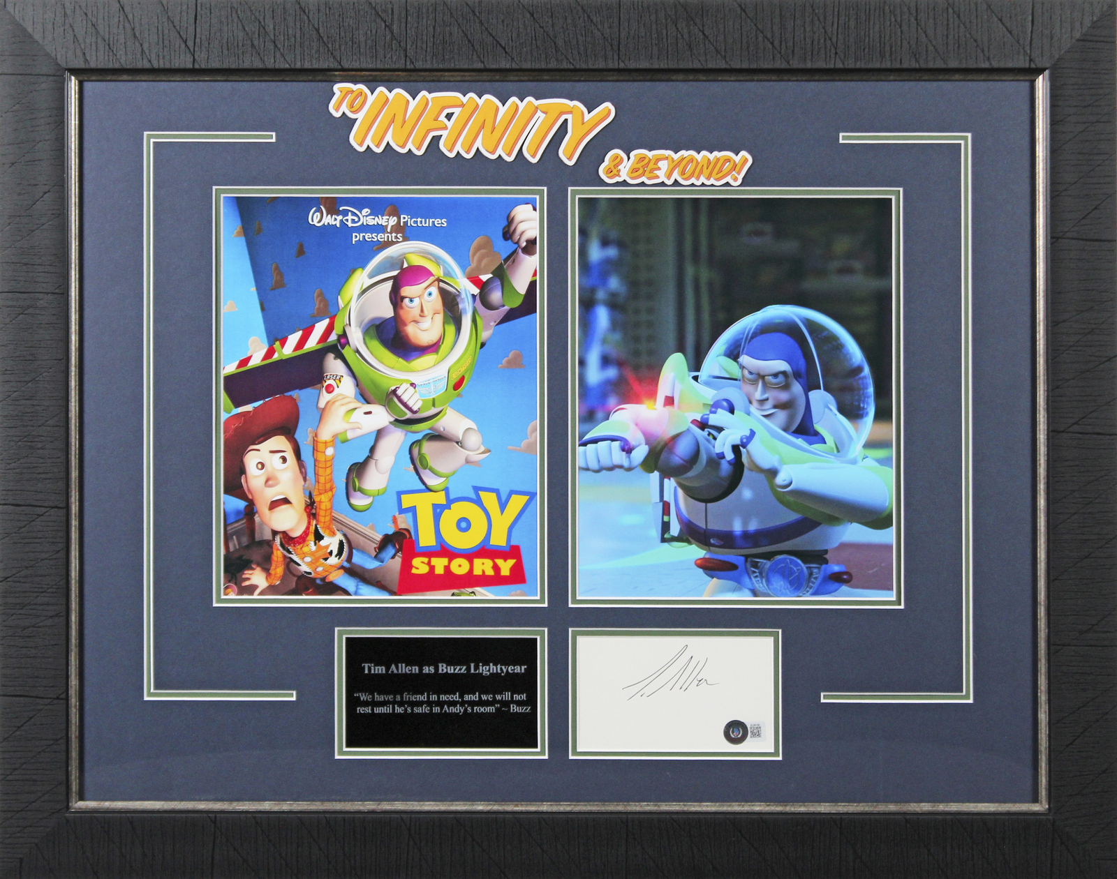 Tim Allen Autographed Memorabilia | Signed Photo, Jersey, Collectibles ...