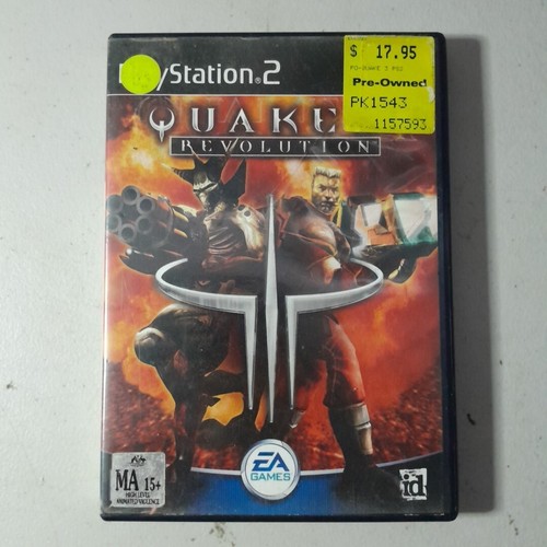 Quake III 3 Revolution PS2 Playstation 2 Videogame Complete With Manual ...