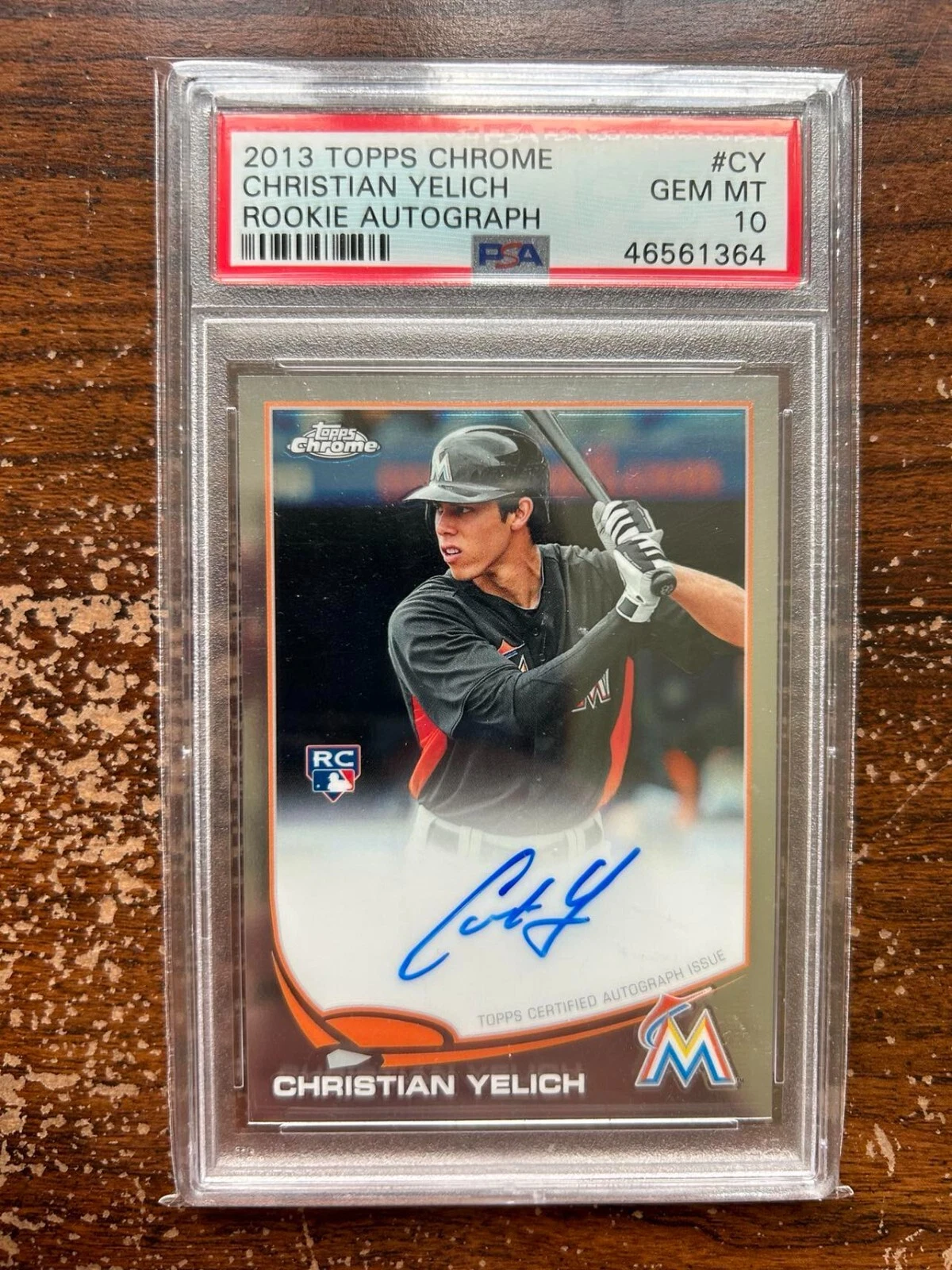 Christian Yelich 2013 Topps Chrome #CY Rookie Auto Price Guide - Sports ...