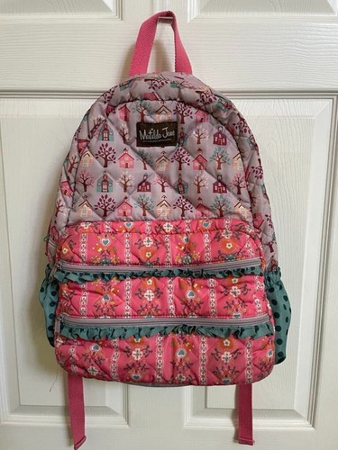 Girls Matilda Jane Quilted Charm School Backpack Book Bag | eBay