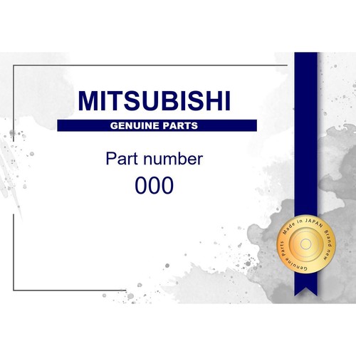 New Genuine Mitsubishi (Part number MR465365 ) (MR46)BRACKET，BOD x 1 pc ...