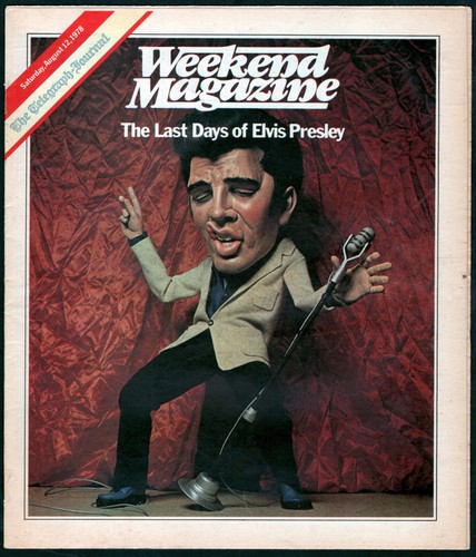 1979 Canadian Weekend Magazine Last Days of Elvis Presley | eBay