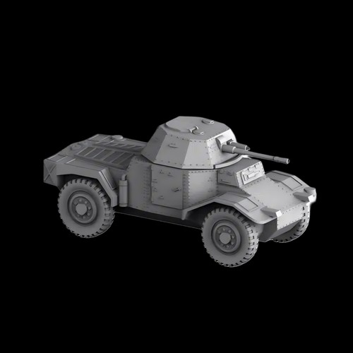 15mm 20mm 28mm WW2 French Panhard 178 Armoured car | eBay UK