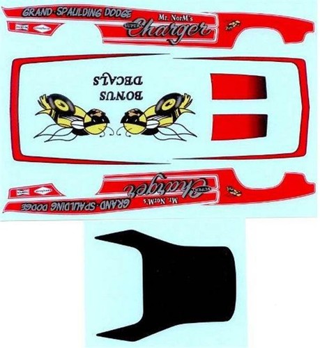 Yesteryear Mr Norms Super Charger F/C-Norm Kraus 1/25 waterslide Drag ...