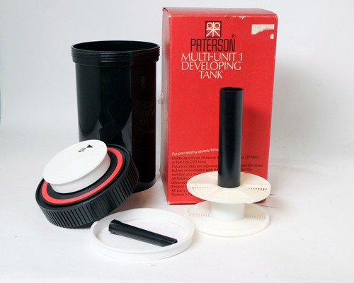 Paterson Multi Unit 1 Large Plastic Developing Tank 35mm 127 120 1x ...