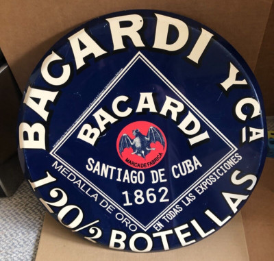 BACARDÍ Metal Signs Collectable Beer Signs for sale | eBay