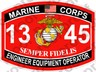 STICKER USMC MOS 3531 MOTOR VEHICLE OPERATOR ooo USMC Lisc No 20187 | eBay