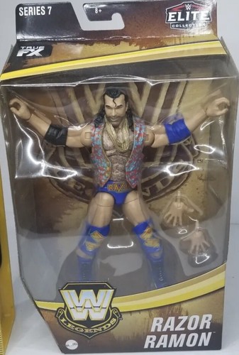 WWE Elite Collection Legends Series 7 Razor Ramon Mattel Action Figure ...