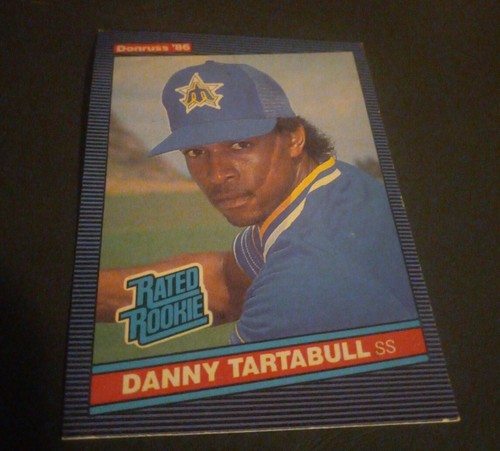 1986 Donruss Rated Rookie #38 Danny Tartabull Mariners Rookie Card | eBay