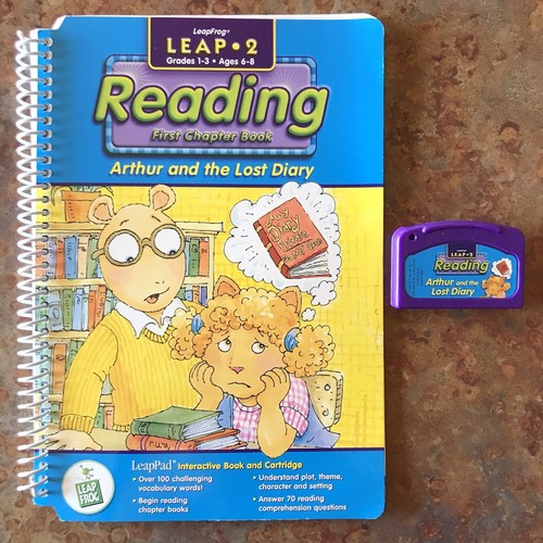 LeapFrog Leap 2 Reading Grade 1-3 Arthur & The Lost Diary Book ...