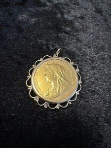 full gold sovereign mount products for sale | eBay