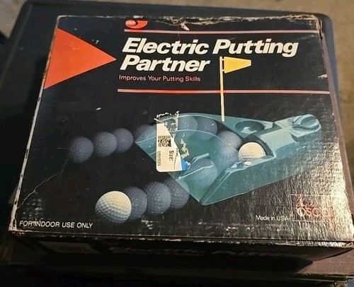 Electric Golfer's Putting Partner - The Original Oscar Jr. Ball Return ...