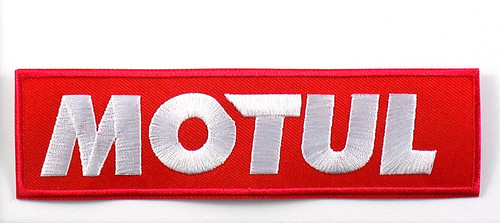MOTUL EMBROIDERED PATCH IRON/SEW ON 5-5/8" x 1-1/2" OIL SUPERCROSS ...