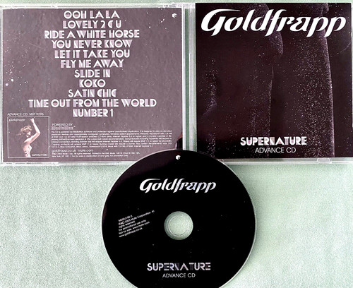 Goldfrapp **PROMO CD** Supernature | eBay