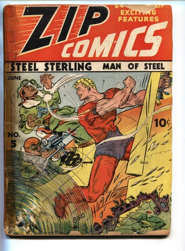 Zip Comics #5 (ARCHIE COMICS Publications, Inc. June 1940) for sale ...