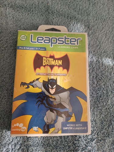 Leapster Pre K - 1st Grade 5-7 Years Batman Strength In Numbers | eBay