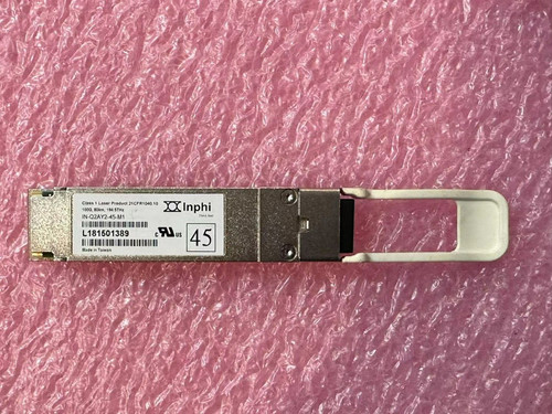 Inphi IN-Q2AY2-45-M1 QSFP28 100G-PAM4 (2x56Gbps) DWDM 80km Fixed Ch45 ...