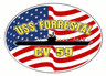 USS FORRESTAL CV 59 Silhouette Decal U S Navy USN Military | eBay