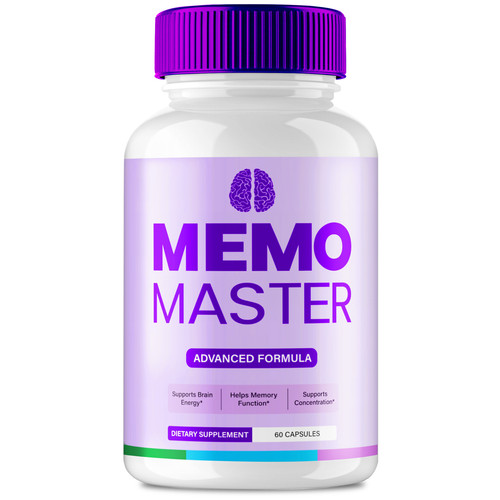 Memo Master Brain Health Capsules, Advanced MemoMaster Memory & Focus ...