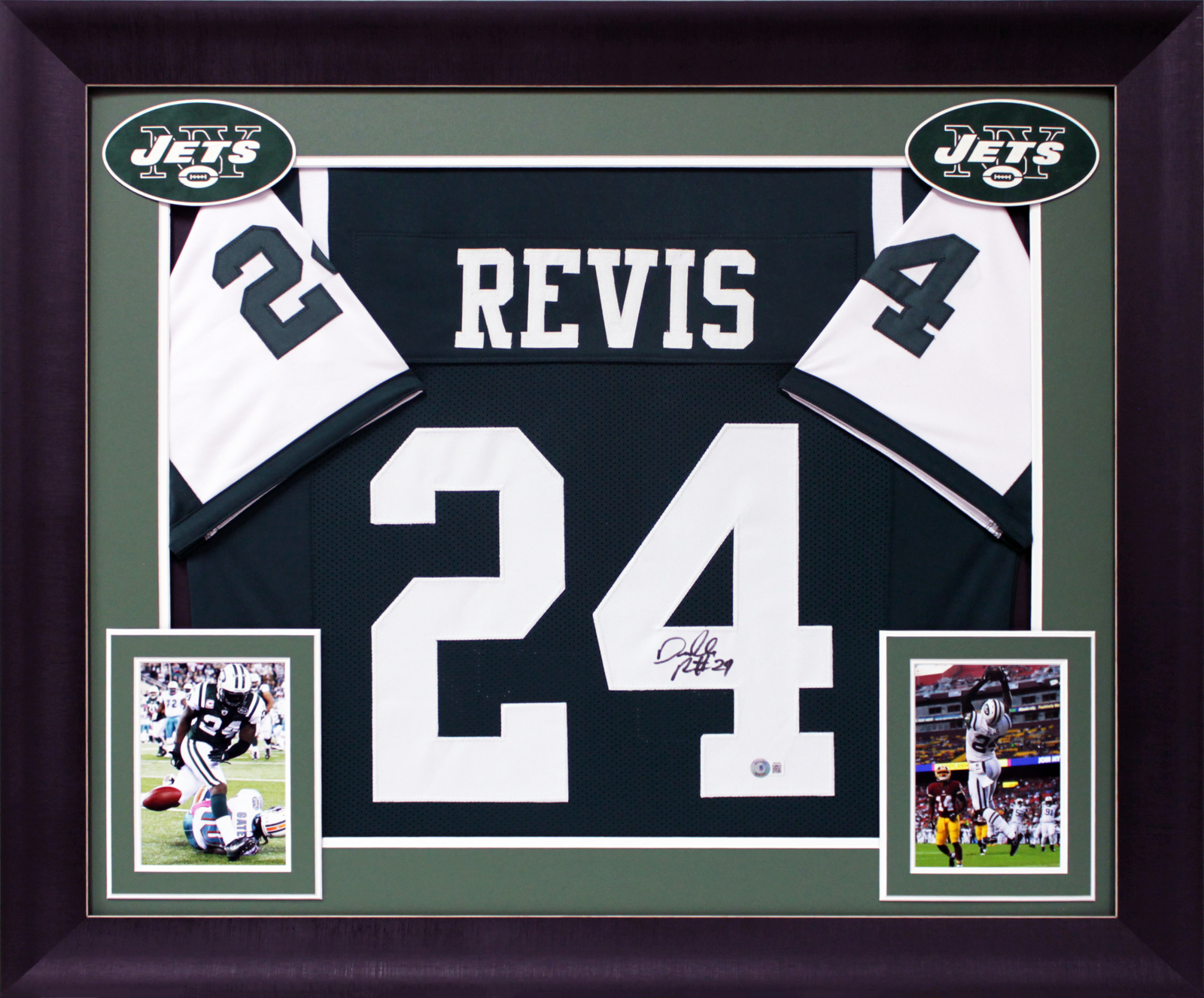 Darrelle Revis Autographed Memorabilia | Signed Photo, Jersey ...