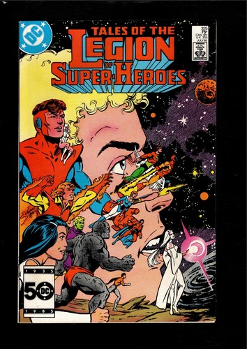 Legion of Super-Heroes, 1985, DC Comic Book, #325, WYSIWYG, Bag & board ...