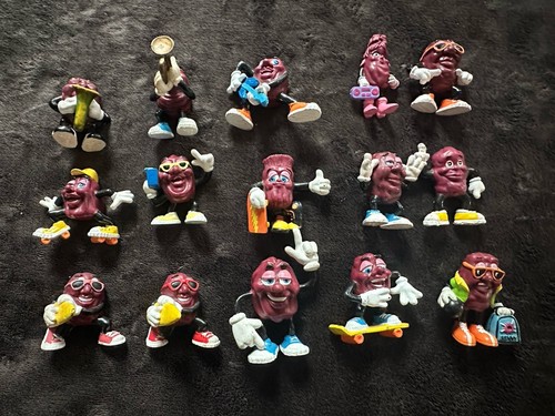 California Raisins Figurines - Collectible Lot of 15 Vintage 80s | eBay