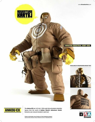ThreeA 3A 1/6th Adventure Kartel Ankou EX ARMY HIRE Collectible Figure ...