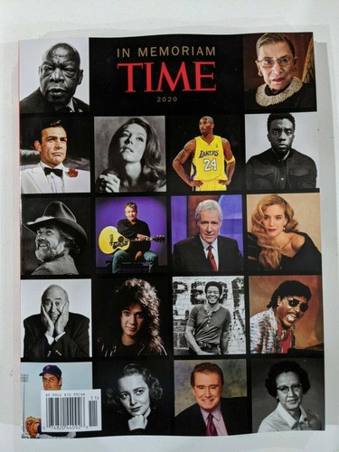 TIME MAGAZINE SPECIAL ISSUE IN MEMORIAM 2020 RBG,JOHN LEWIS,TREBEK,KOBE ...