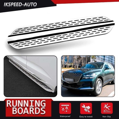 Fit for Hyundai Genesis GV80 2021-2023 Running Boards Side Steps Pedals ...