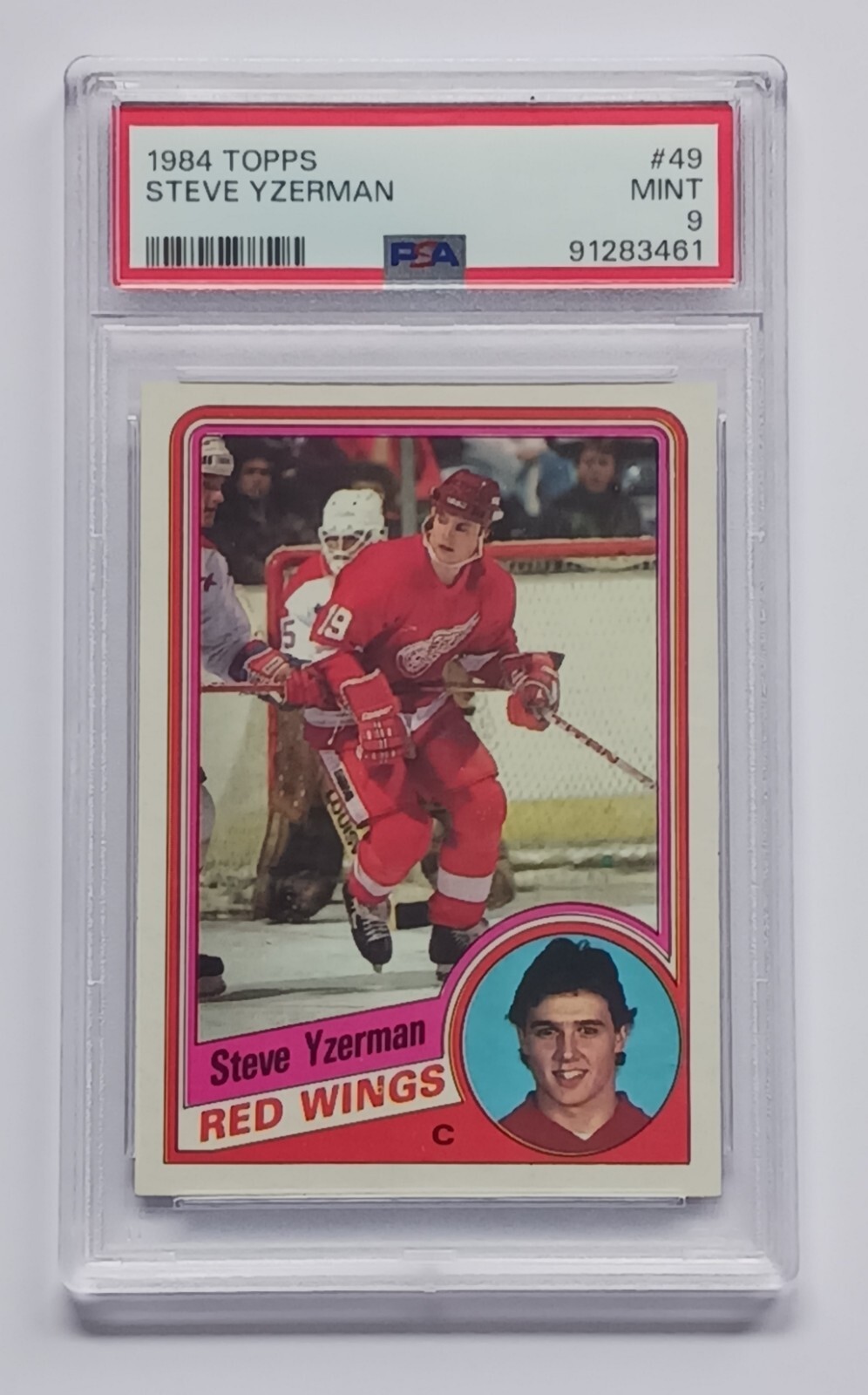 Steve Yzerman 1984 Topps #49 Base PSA 9 Price Guide - Sports Card Investor