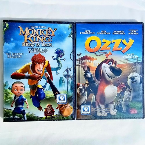 2 New DVDs - Monkey King w/ Jackie Chan & Ozzie w/ Jeff Foxworthy ...
