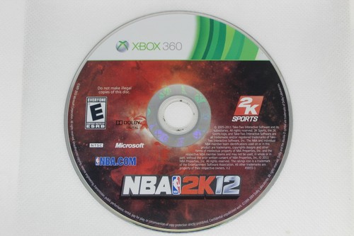 NBA 2K12 - Xbox 360 - Disc Only - Good Condition - 710425490552| eBay