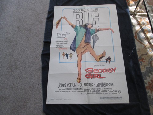 GEORGY GIRL Movie One Sheet 1966 Lynn Redgrave, excellent | eBay