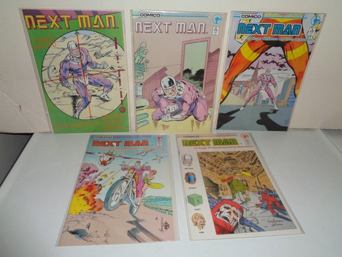 Next Man # 1, 2, 3, 4, 5 Comico Comics Lot of 5 issues 1985 | eBay