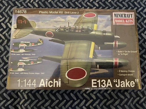 Minicraft 1/144 Aichi E13A "Jake" Plastic Model Kit 14678 | eBay