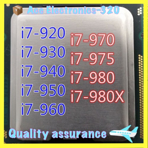 Intel Core i7-920 i7-930 i7-940 i7-960 i7-970 i7-975 i7-950 i7-980 i7 ...