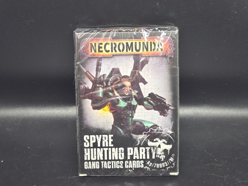 Games Workshop Necromunda Spyre Hunting Party Tactics Cards New | eBay