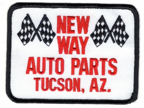 NEW WAY AUTO PARTS Tucson AZ Arizona EMBROIDERED PATCH NOS 3"x 4" NOS ...
