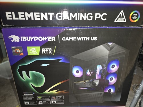 Ibuypower Elements Gaming PC Professional Ryzen 9800X3D RTX 5070 32GB ...