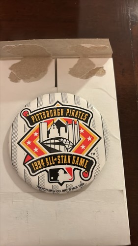1994 Pittsburgh MLB All Star Game 3 1/2 Inch Button Produced by Trench ...