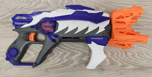 Nerf Alien Menace Ravager Rotating Blaster Purple 2015 Hasbro C-022G ...