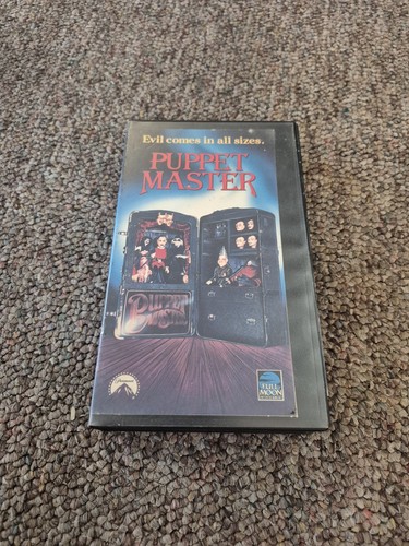 Puppet Master VHS 1989 Paramount Full Moon Entertainment | eBay