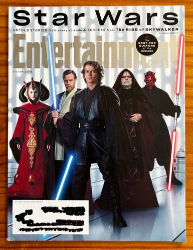 Entertainment Weekly STAR WARS The Rise of Skywalker December 2019 | eBay