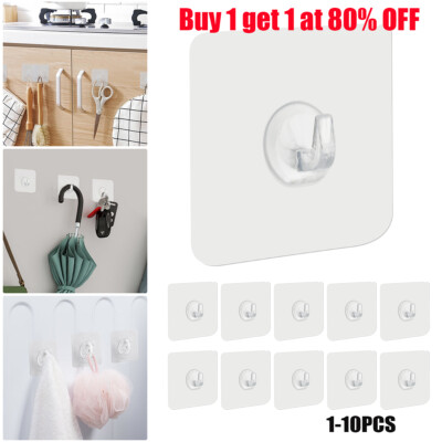 Strong Self Adhesive Hooks for sale | eBay UK