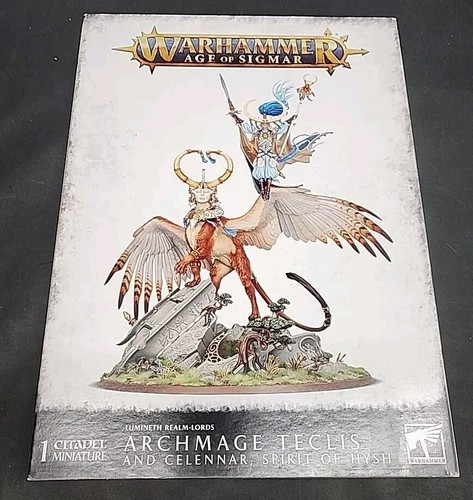 Warhammer Age of Sigmar Lumineth Realm-Lords Archmage Teclis NIB | eBay