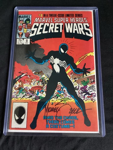 Marvel Super Heroes Secret Wars #8 Signed Mike Zeck With COA 1984 | eBay