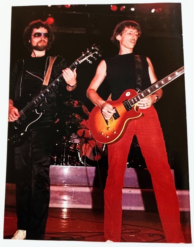 BLUE OYSTER CULT~ERIC BLOOM/ALLEN LANIER~1981 POSTER~FULL PAGE PINUP ...