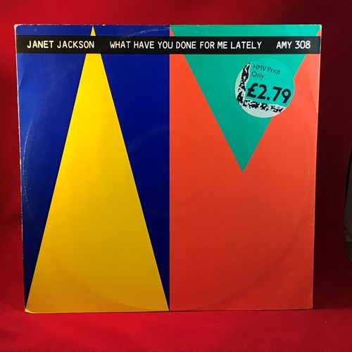 JANET JACKSON What Have You Done For Me Lately 1986 12" Vinyl Single ...